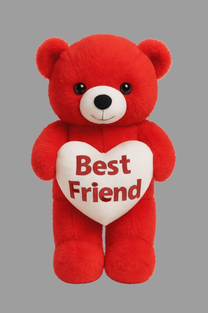 teddy bear red 3.5 feet gift for girlfriend and best friends